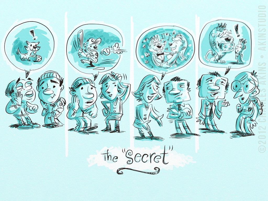 One Million Pictures: Pssst .... Secret.....