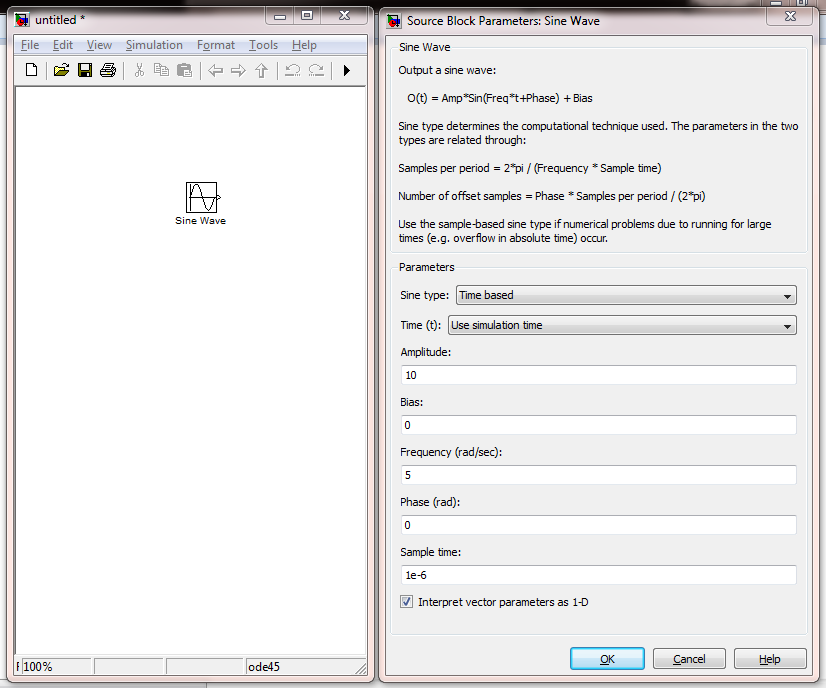 How To Generate Sinusoidal Waveform Using Matlab Simulink Info4eee