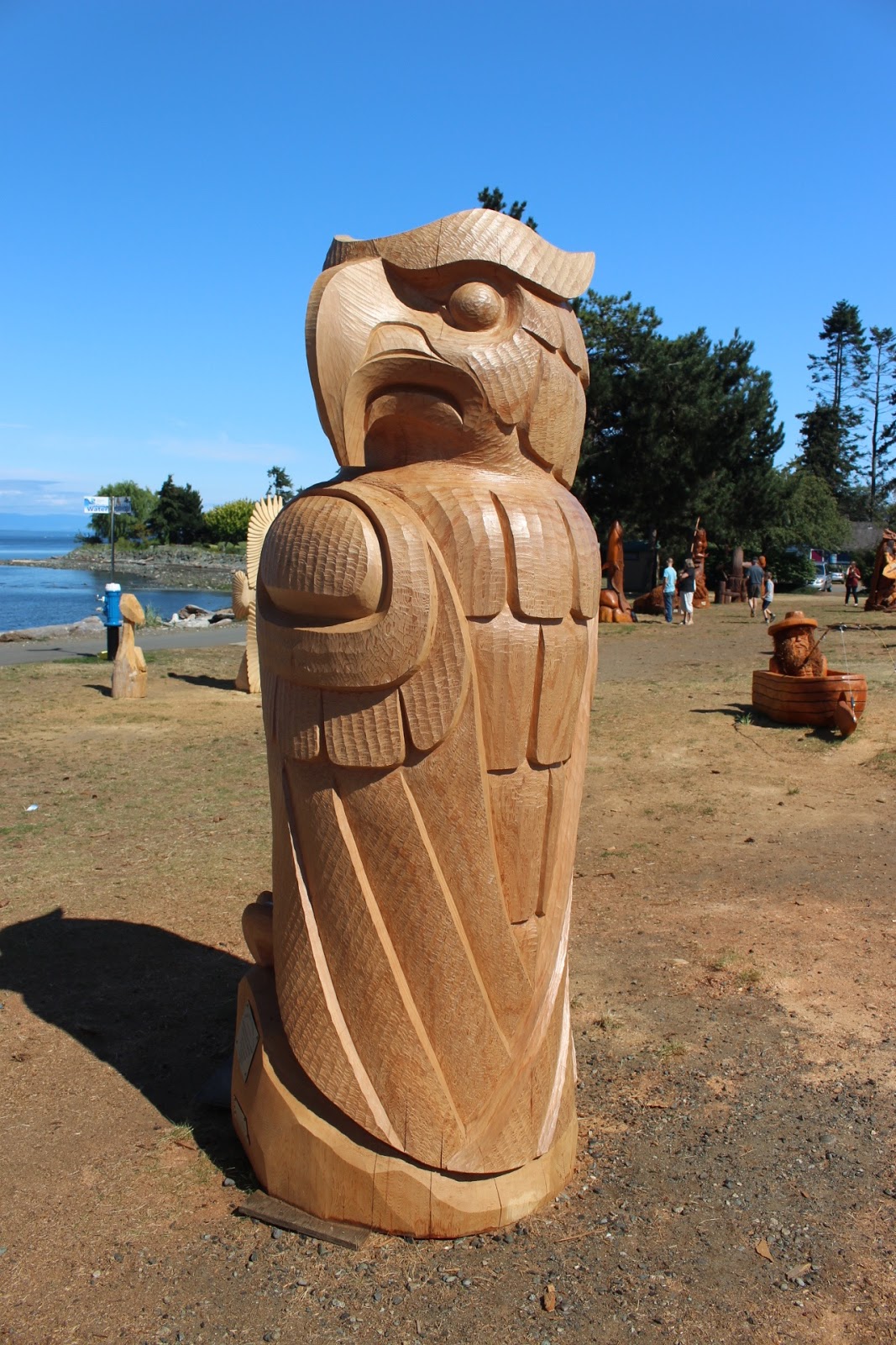 BC Oceanfront: Campbell River Carving Competition 2016