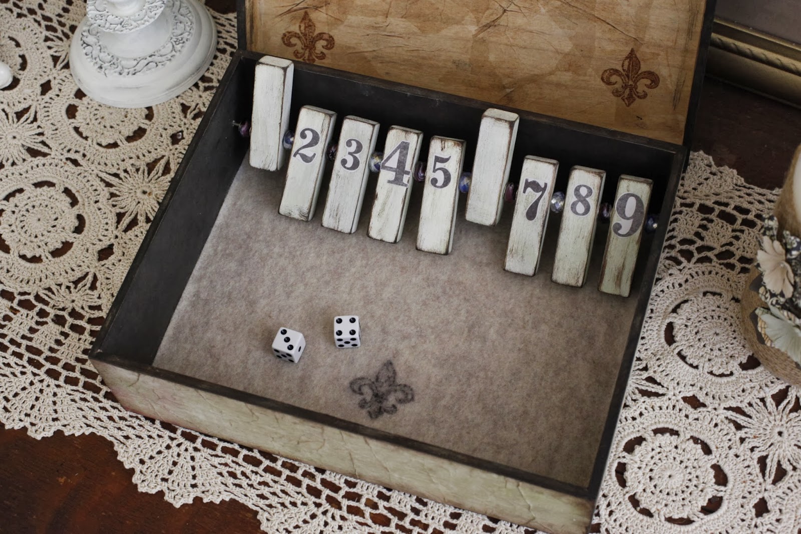 Kimberly's DIY on a budget: Shut the Box game project