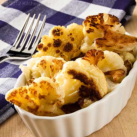 Kitchen Riffs: Roast Cauliflower