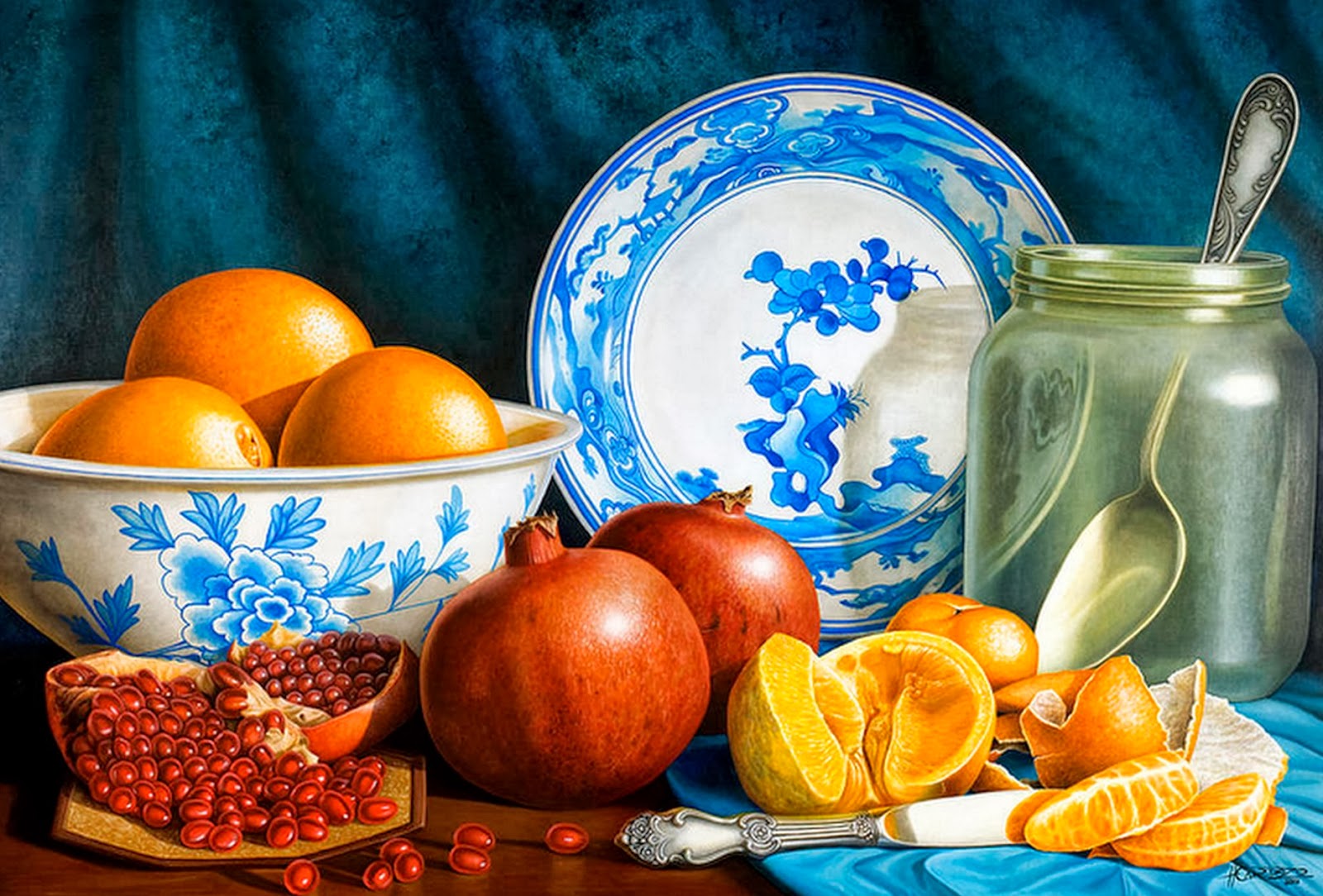 El arte es su máxima expresión : CUADROS DE FRUTAS AL OLEO, OBRAS DE ...