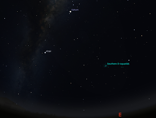 Astroblog: Southern Delta Aquariid Meteor Shower 29-30 July, 2021