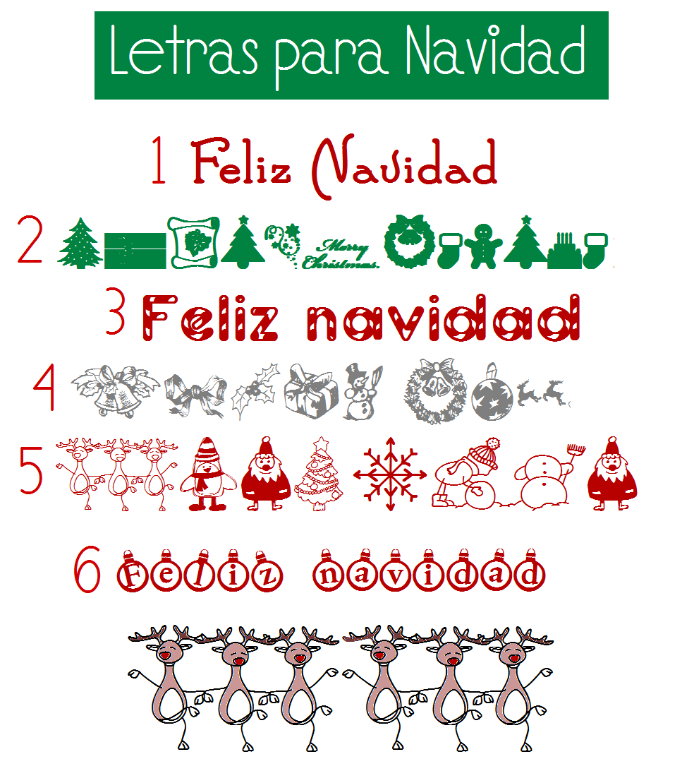 Lista 96+ Foto Moldes De Letras De Feliz Navidad El último