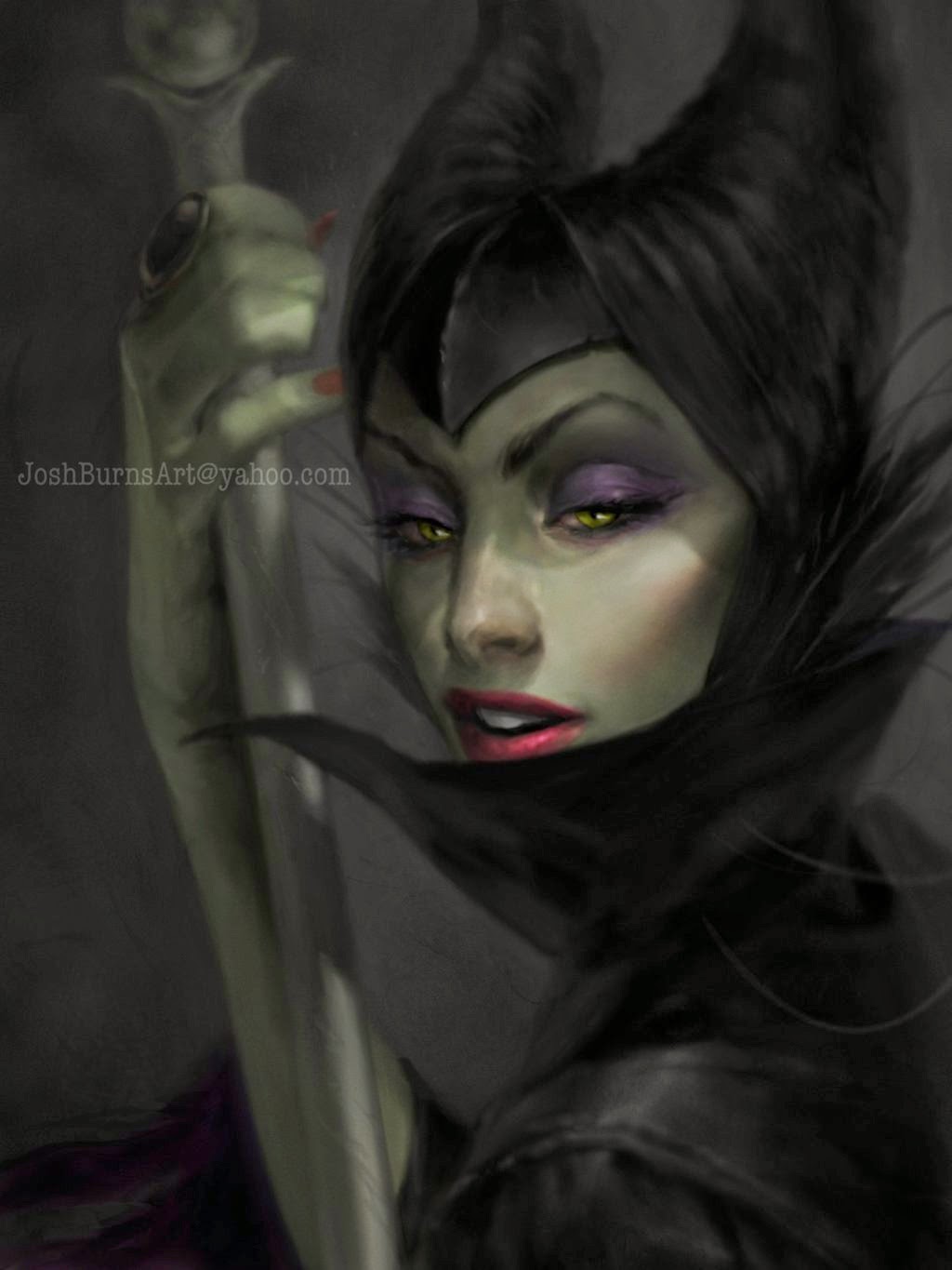 ONCE UPON A BLOG: A Smorgasbord of Maleficent "Fan Art" (& Link-y Love)