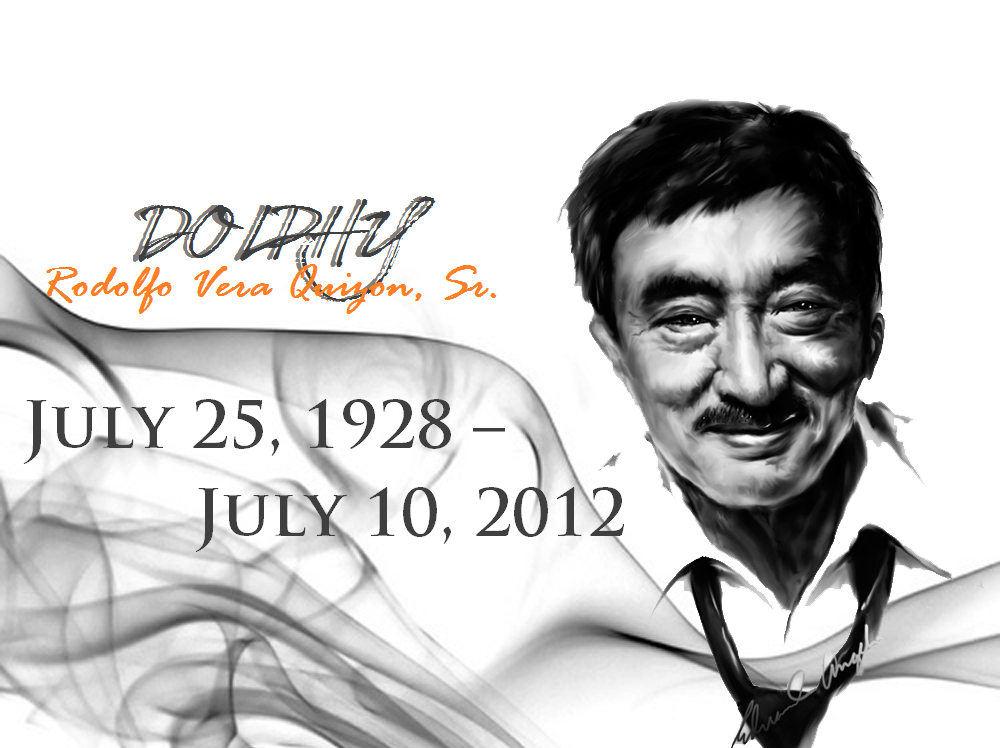 SLEEP. GET LOST. DISAPPEAR: Rodolfo Vera Quizon, Sr. Passed away at 83
