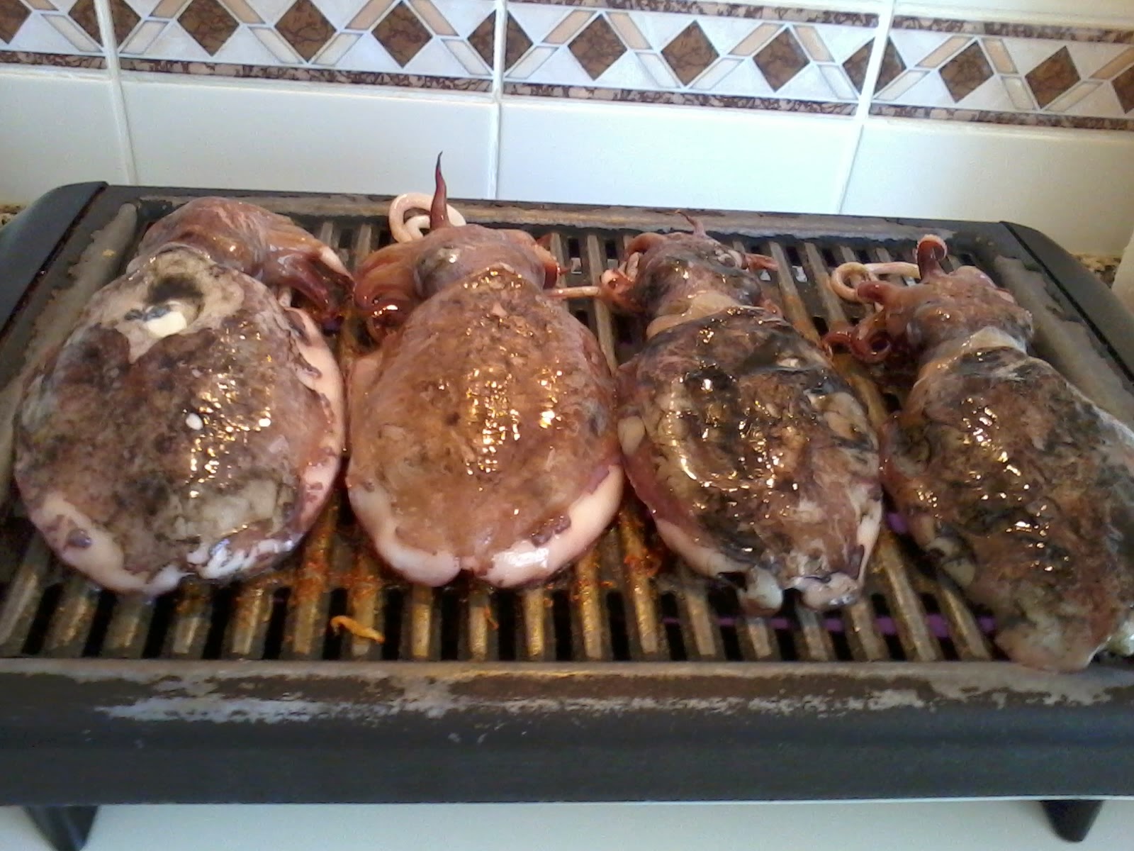 Dicas e Sugestões Gastronómicas: Chocos com tinta grelhados