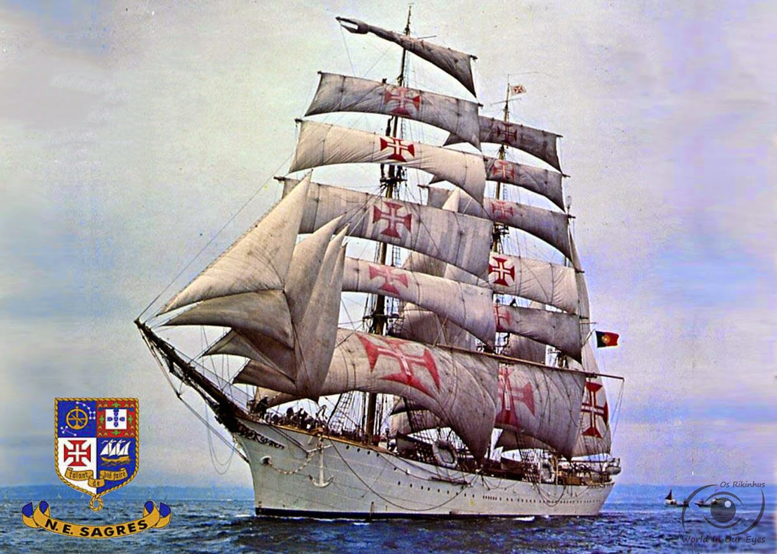 Os Rikinhus: Navio Escola "Sagres II" (1924-1983)
