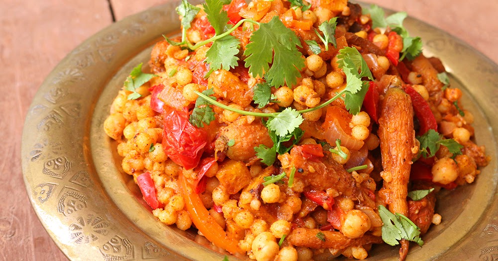 Moroccan-style Vegan Moghrabieh Recipe | LEBANESE RECIPES