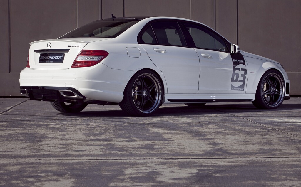 qwdgfverwqdsa: Official: Kicherer Mercedes-Benz C63 AMG White Edition