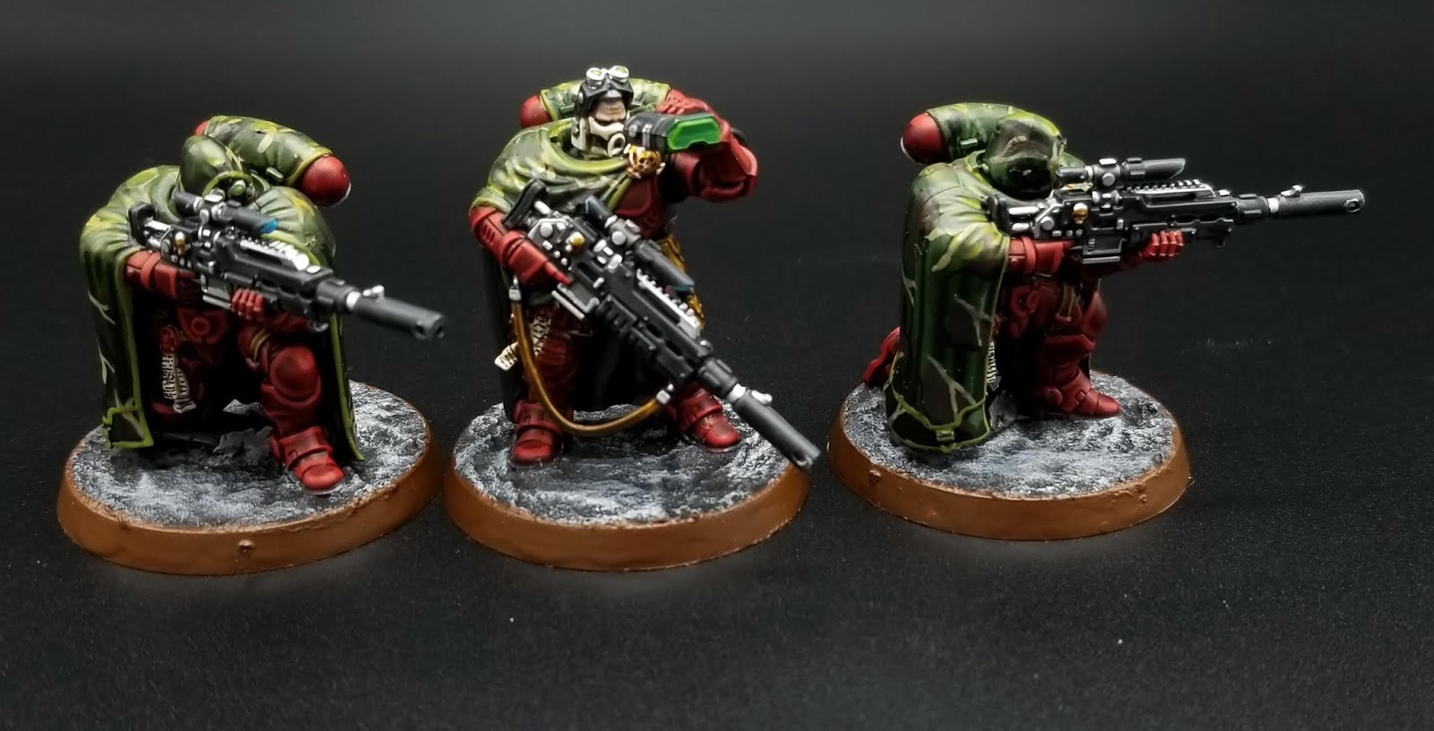 Tigurius's Omnis Arcanum Models: Blood Raven Primaris Eliminators