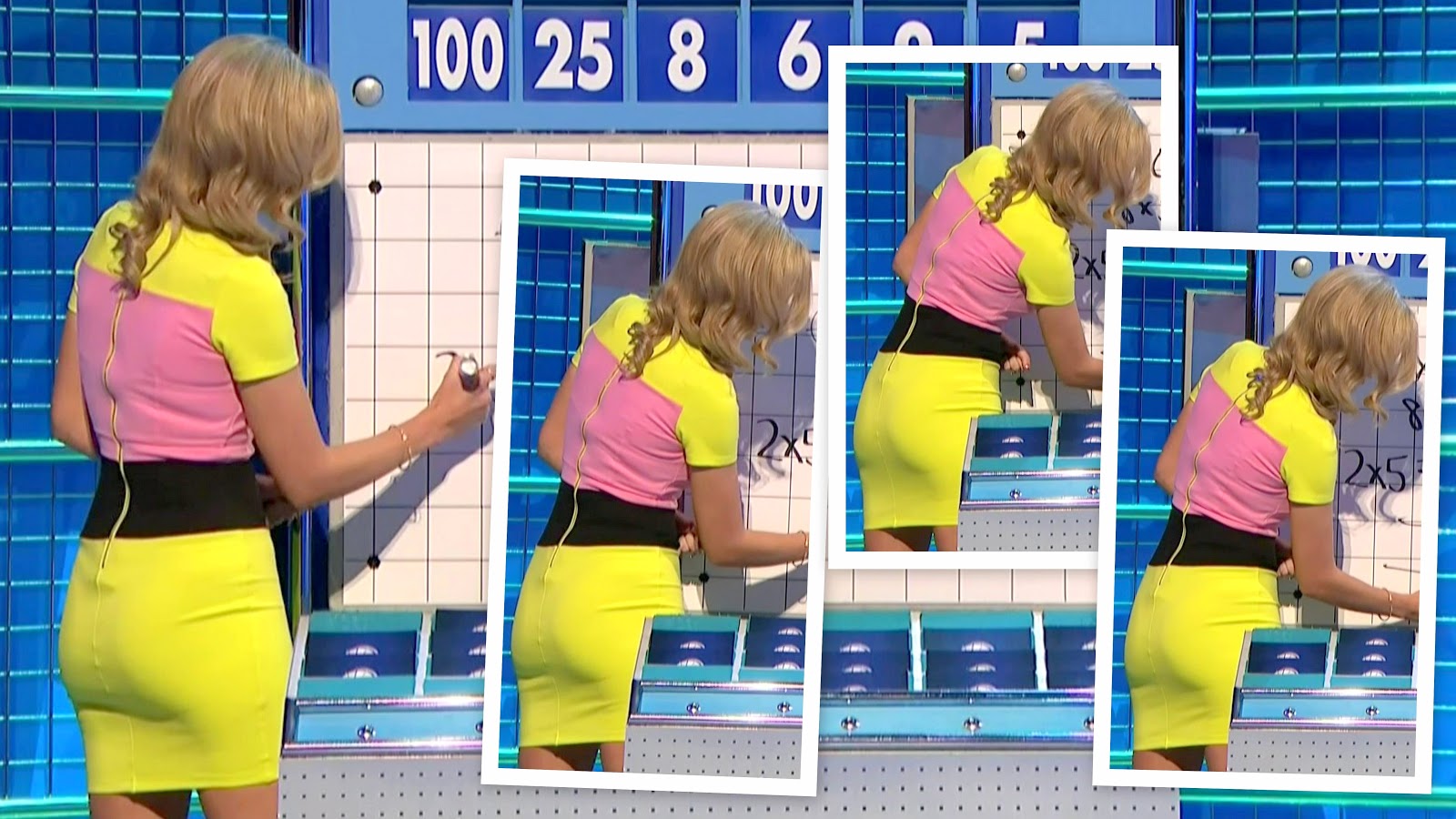 Rachel Riley Wallpapers: Rachel Riley - Sexy in Stripes