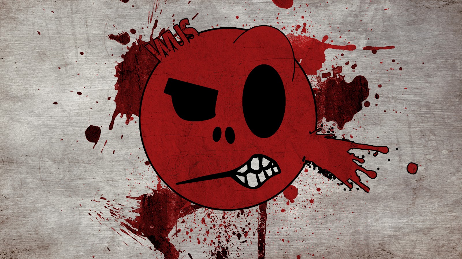 Wus2caen: bloody smiley