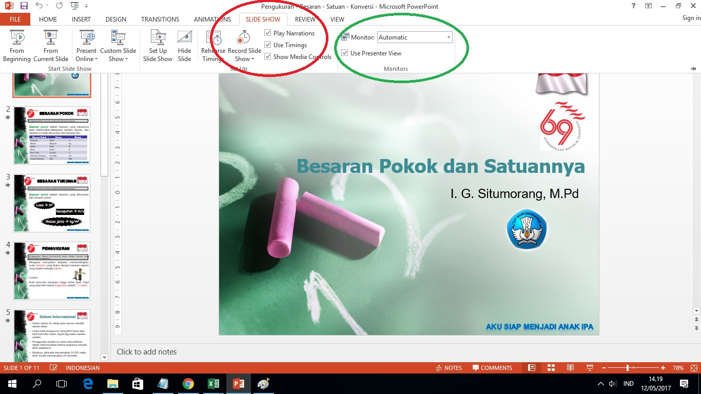 Presenter View Powerpoint dan Keuntungannya. - IGS Zone
