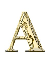 Alfabeto con letras doradas. - Oh my Alfabetos!