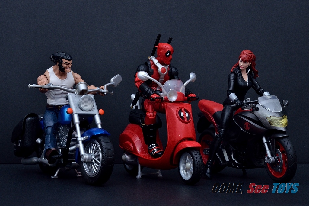 Come, See Toys: Marvel Legends Series Ultimate Riders Deadpool with ...