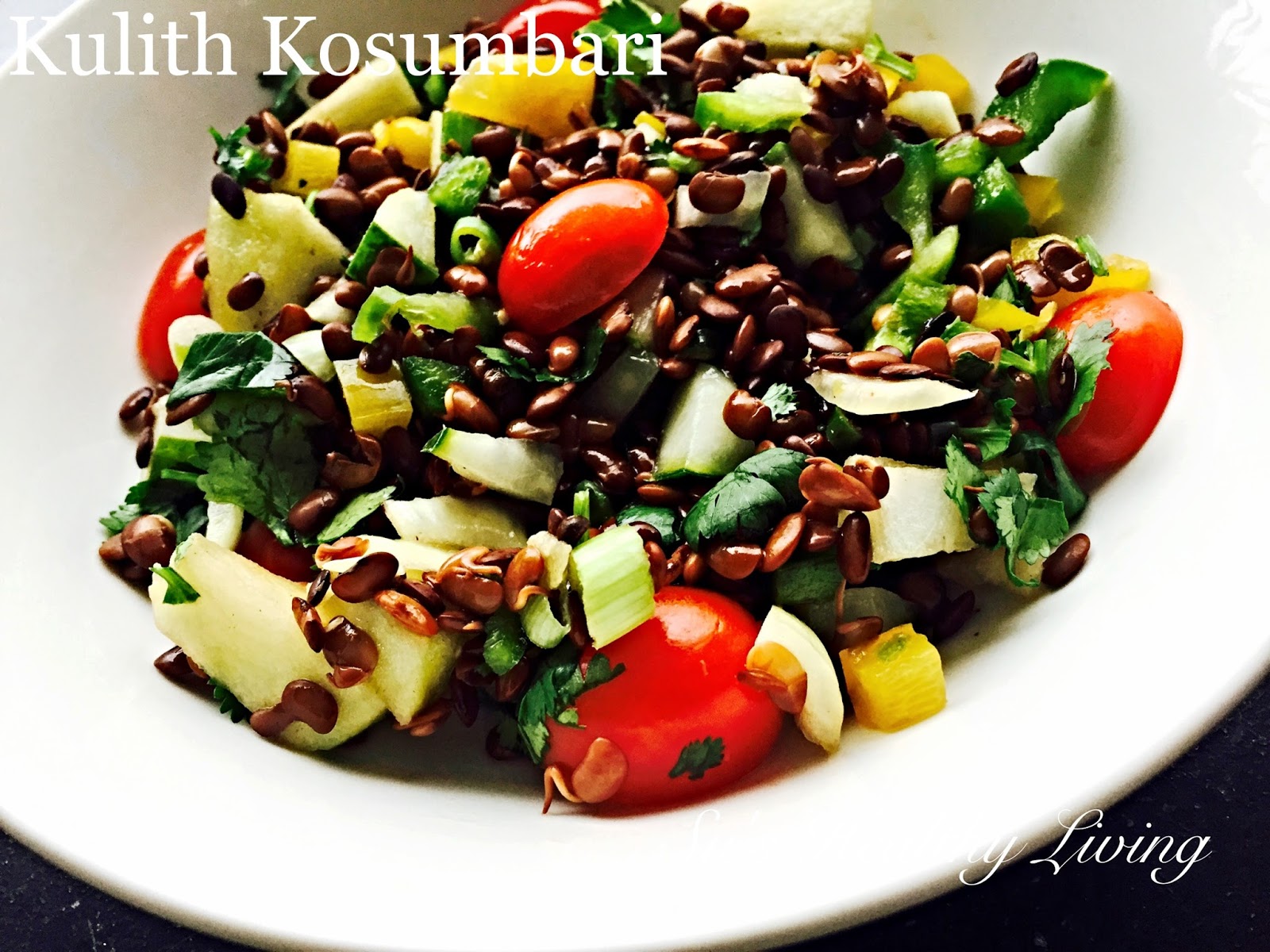 Su'sHealthyLiving: Kulith Kosumbari ( Horse-gram salad); Diabetes ...