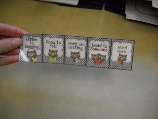 Daily 5 Owl Bookmarks and Posters - Classroom Freebies