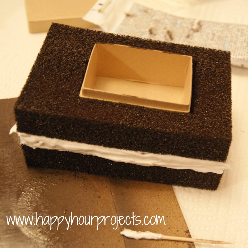 Secret Birthday Cake Box - Happy Hour Projects