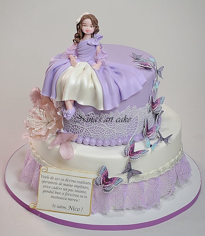 Nina's Art Cake: Tort printesa pentru Nico