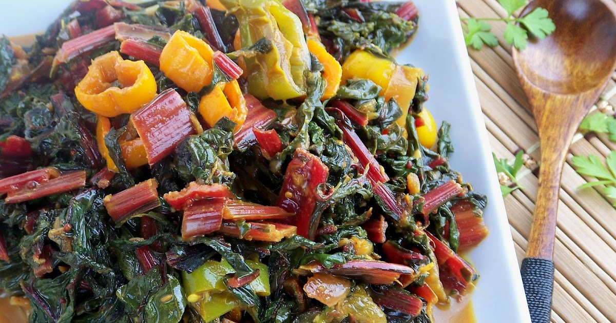 Kitchen Simmer: Curried Swiss Chard