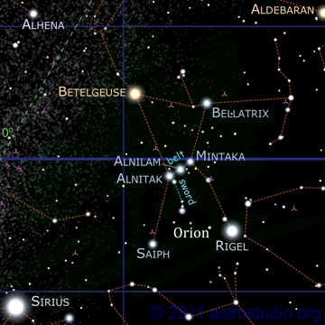Fl rdecerArt's : Brightest stars in Orion
