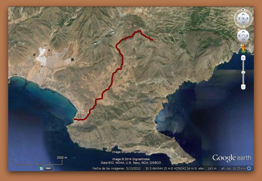 ^ CUMBRES DE CARTAGENA: SENDERISMO ^: Rambla de la Azohia
