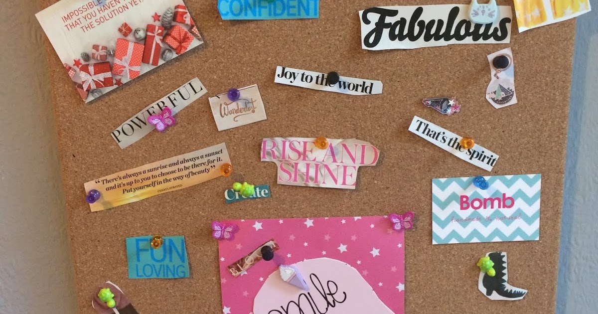 SarahElizabeth: BE POSITIVE DAY ONE: MAKING A MOOD BOARD