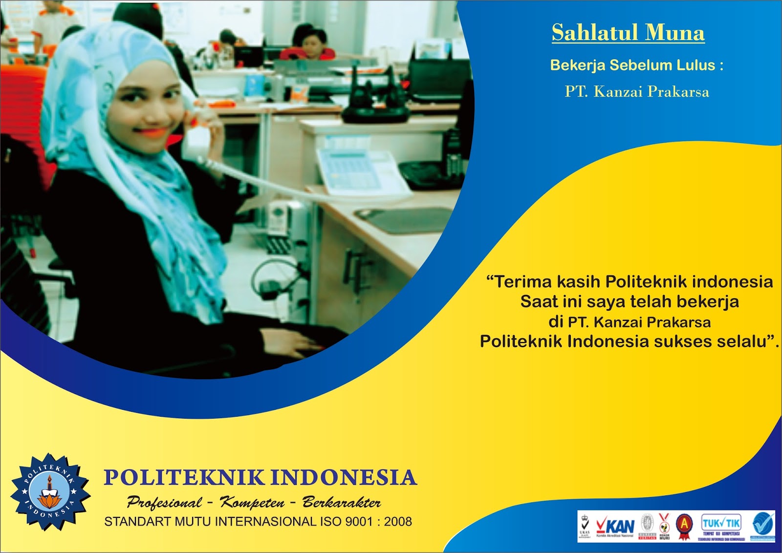 kuliah langsung kerja disurabaya: POLITEKNIK INDONESIA ( POLINDO )