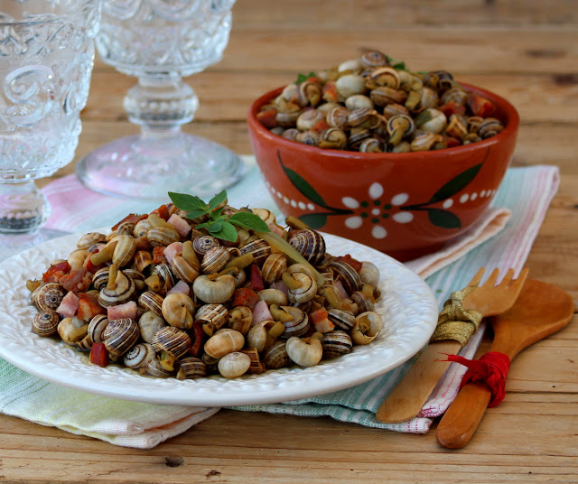 Nárwen's Cuisine - Sabores do Mundo : Caracóis à Portuguesa