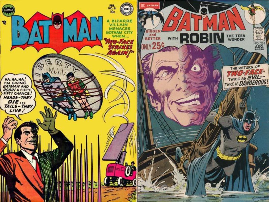 Dave's Comic Heroes Blog: Two Stories Of Two-Face