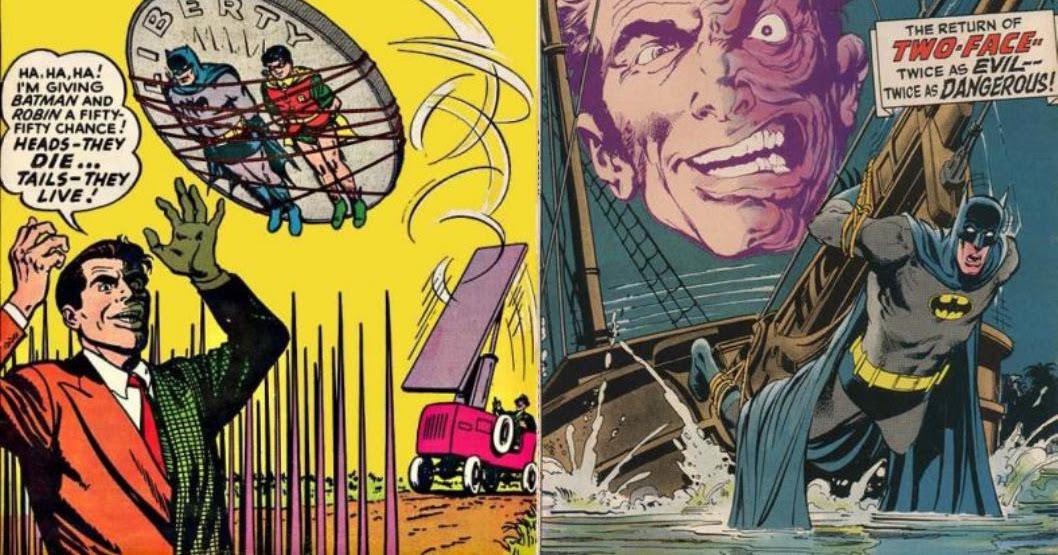 Dave's Comic Heroes Blog: Two Stories Of Two-Face
