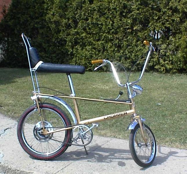 Club bici retro ags: Raleigh chopper icono de los 70`