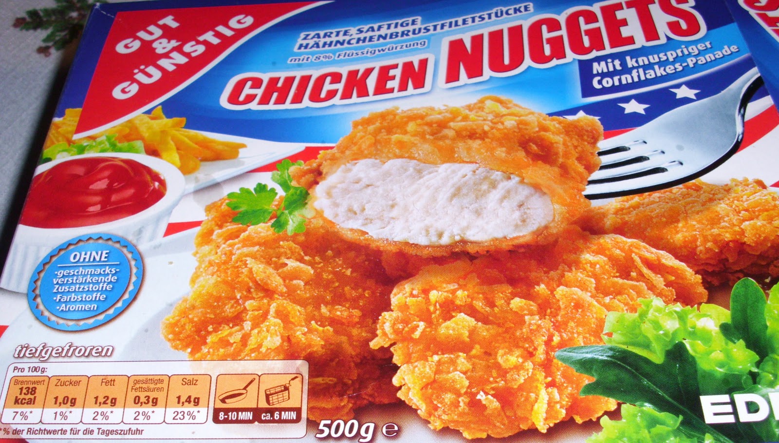 Nuggets Edeka / Edeka Chicken Cheese Nuggets Nutri Score Kalorien ...