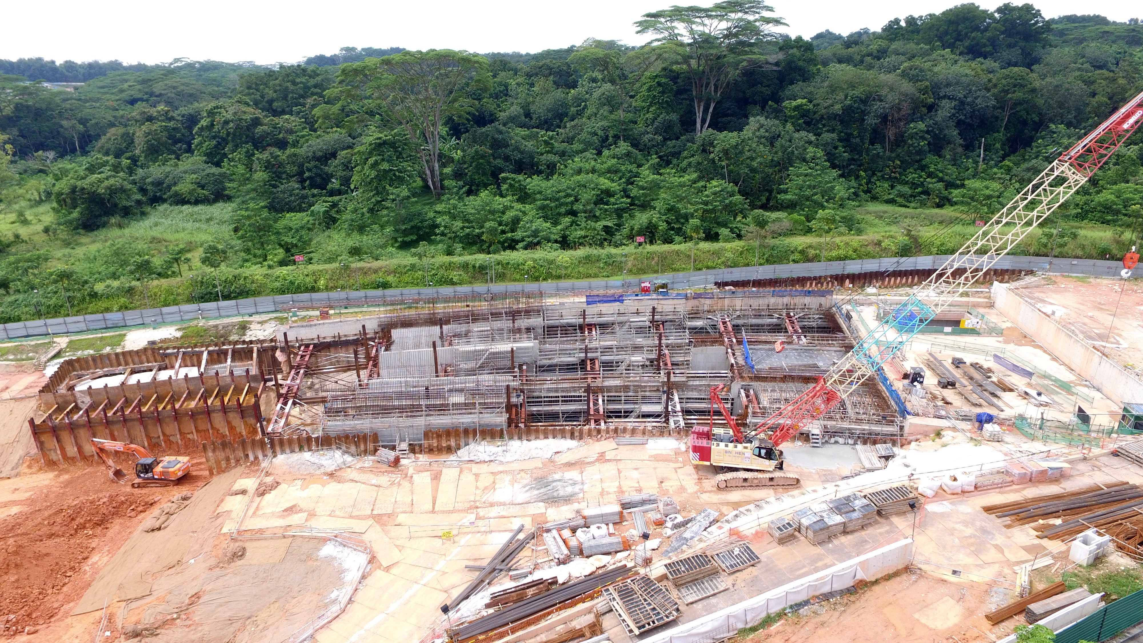 Thomson Line Construction: Mandai Depot - Trackwork Begins