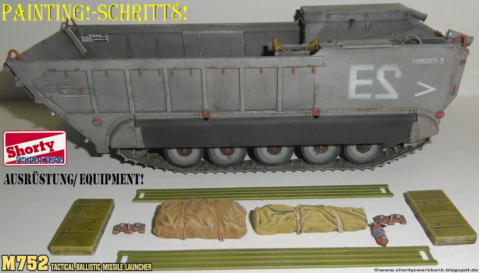 Shortys Werkbank: Workbench-M752 Lance Self-Prop.Missile Launch ...