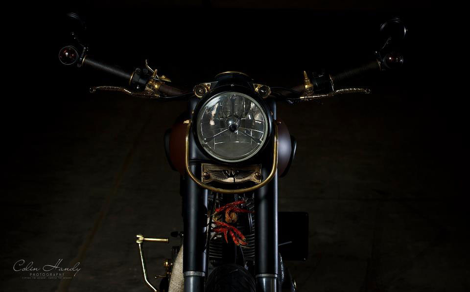 RoyalEnfields.com: This Royal Enfield custom is 'a wicked blend of details'