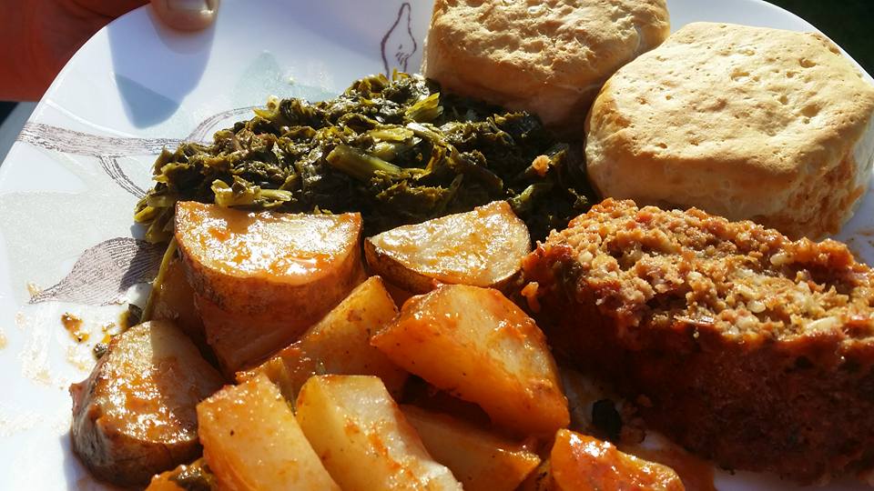 corned beef and turkey Porcupine meatloaf and potatoes | Hippie Chic's ...