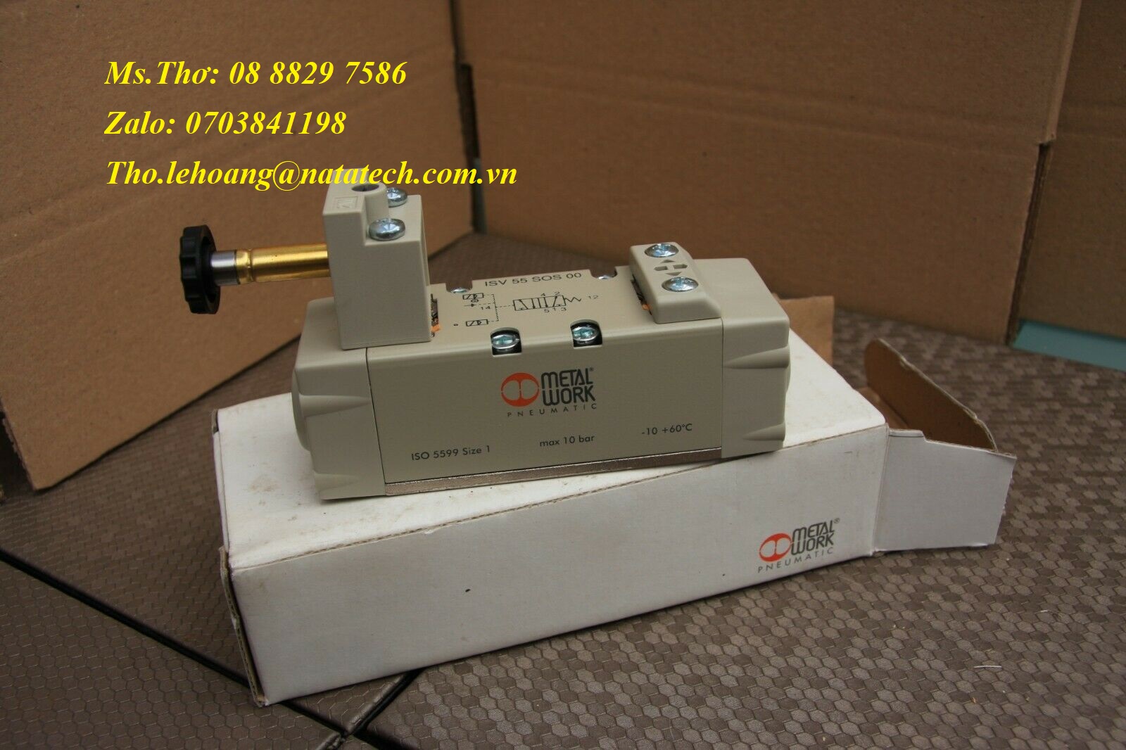 Van điện từ Metal Work 7051021100 - ISV 55 SOS 00