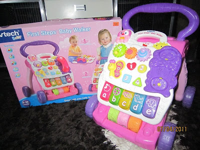 CHILD'S HEAVEN ONLINE STORE: Vtech First Steps Baby Walker- Pink