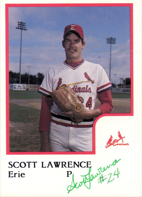 1986 PROCARDS PROJECT: SCOTT LAWRENCE