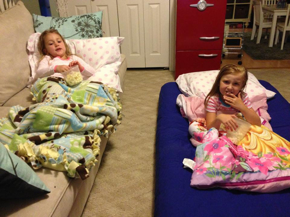 letters to my little love...: Your First (& Second) Double Sleepover