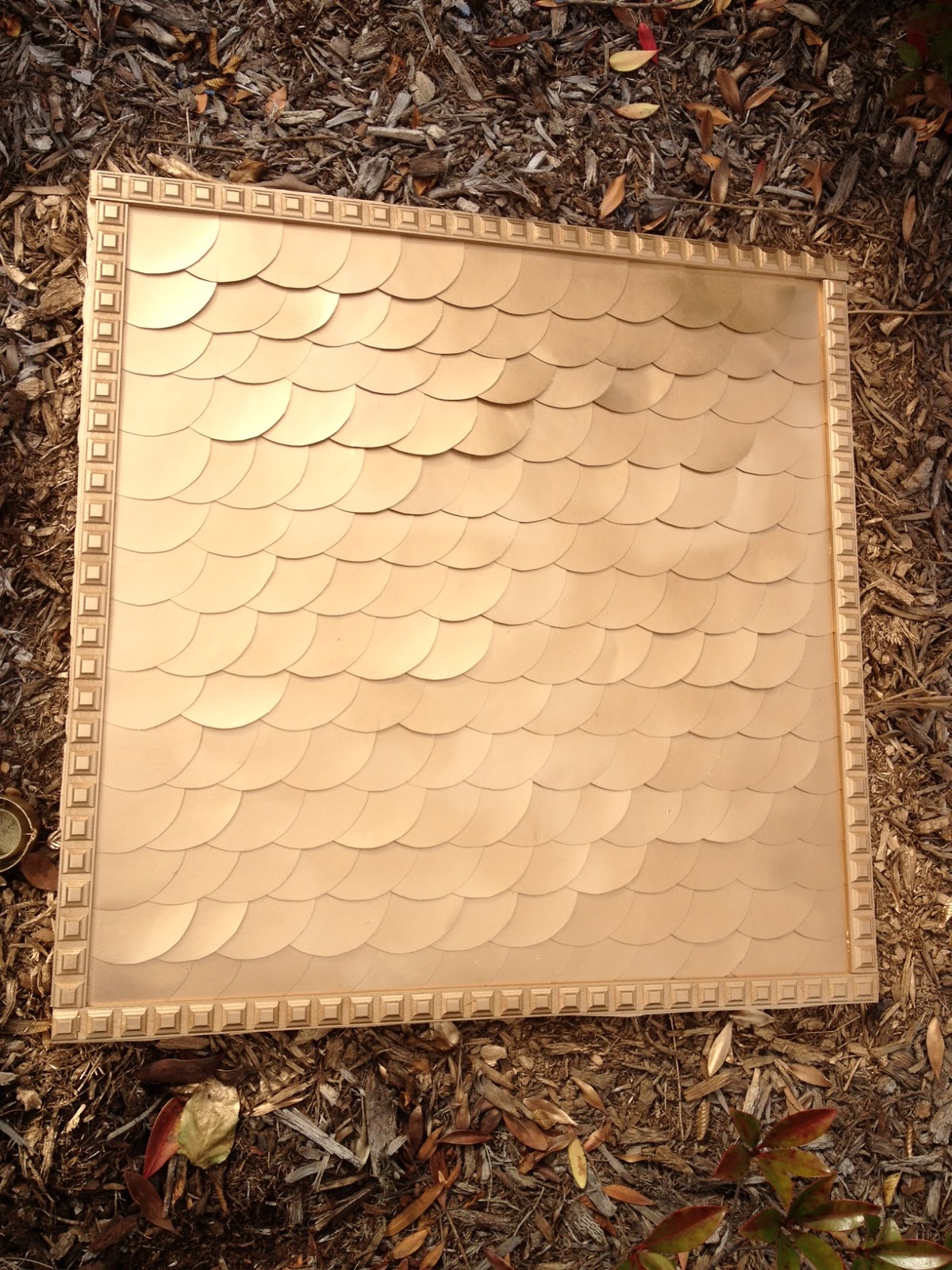 sadie + stella: DIY: fish scale art