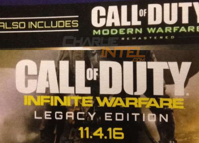 Call of Duty Infinite Warfare feat. MW1 Remaster