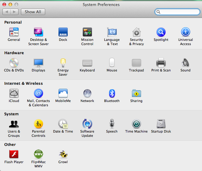 Panel Control Guide for Windows and Mac OS X