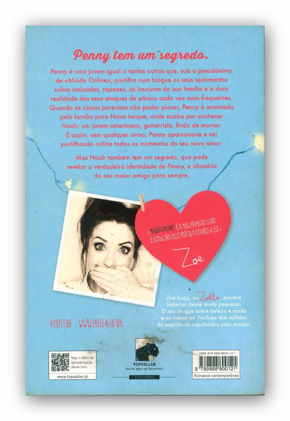 MIUDA ONLINE - ZOE SUGG - 9789898800121