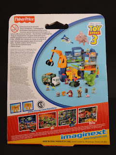 A ARCA DO TESOURO: Bear, Chunk e Sparks - Toy Story 3 - Imaginext