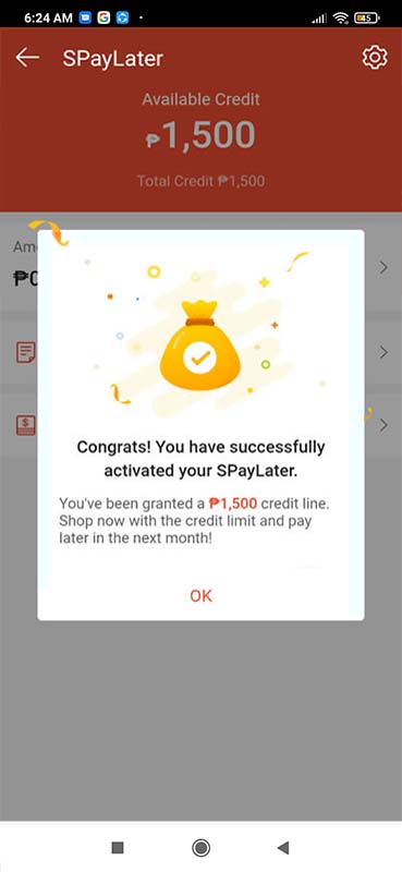 SPayLater: How to Activate and Get an Installment Loan via Shopee