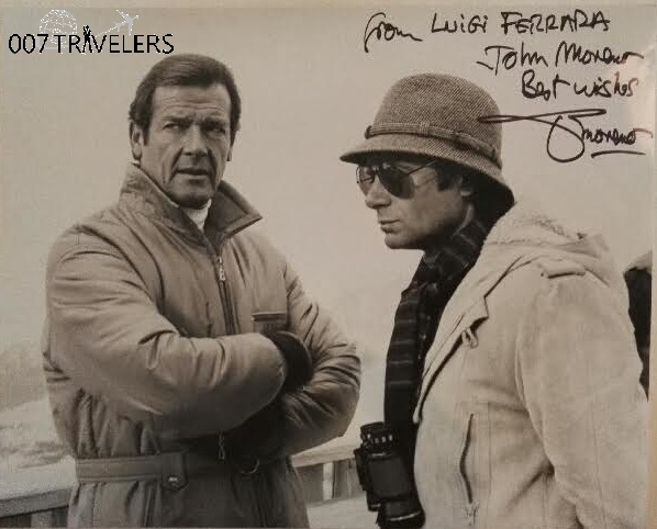 007 Item: Photo of John Moreno (Luigi Ferrara) with autograph - 007 ...