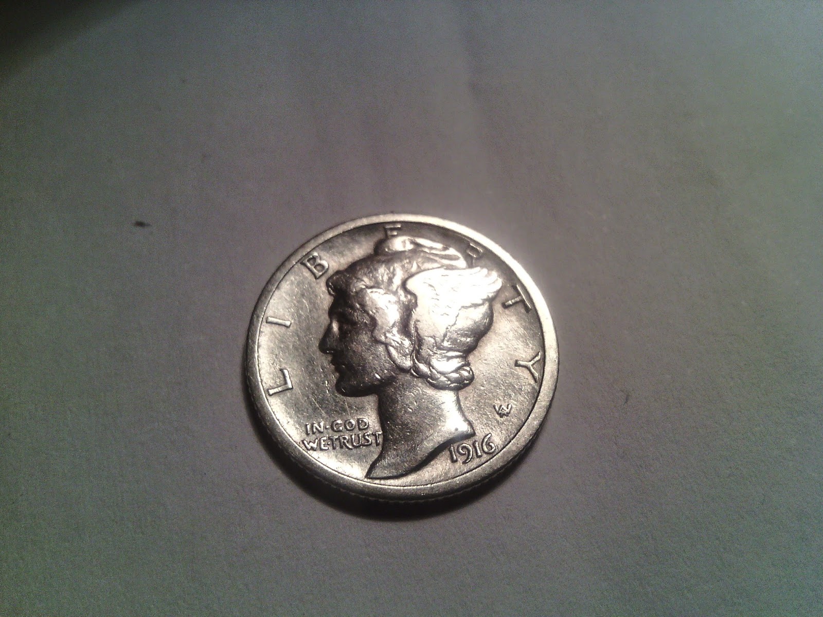 La Historia en Monedas: Dime (10 cént) EEUU 1916